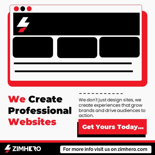 Professional Web Design in Zimbabwe | ZimHero - Custom Websites, SEO & More