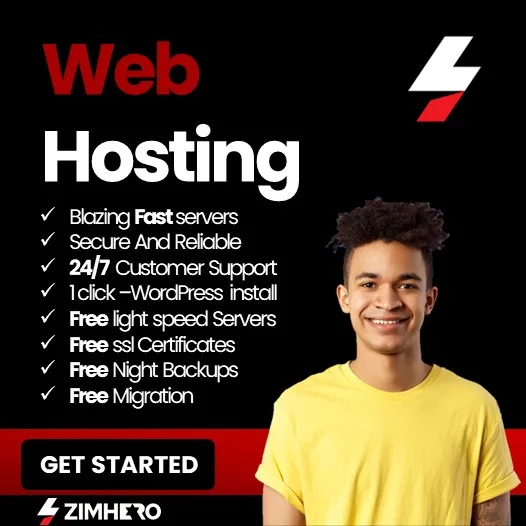 #1 Web Hosting in Zimbabwe: Affordable Shared Hosting